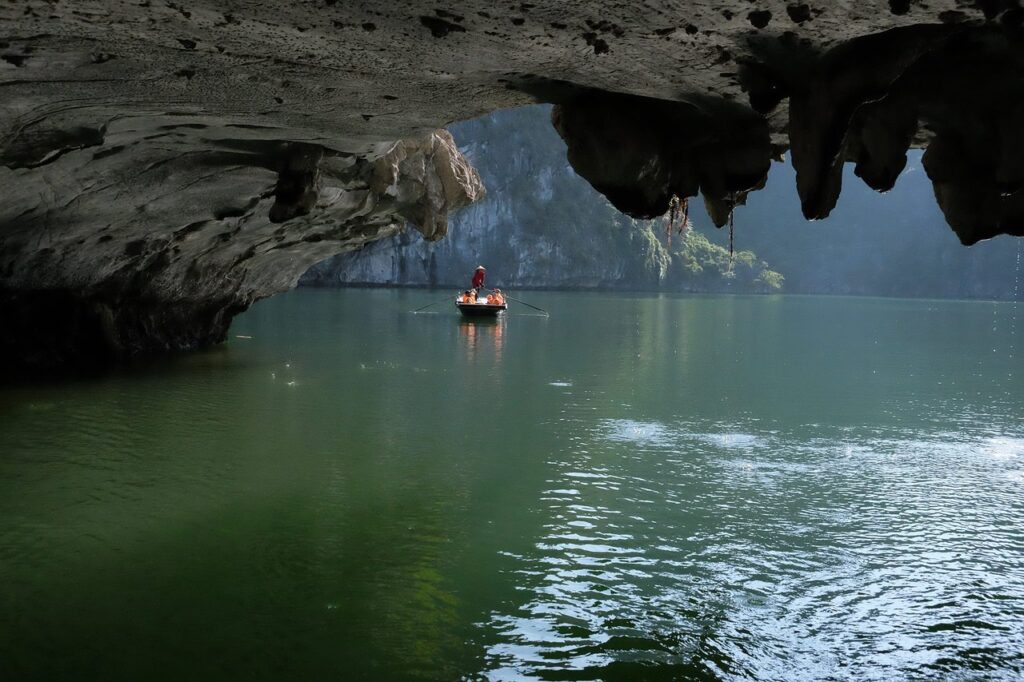 Dark and Bright Cave - Amanda Cruises Halong Bay